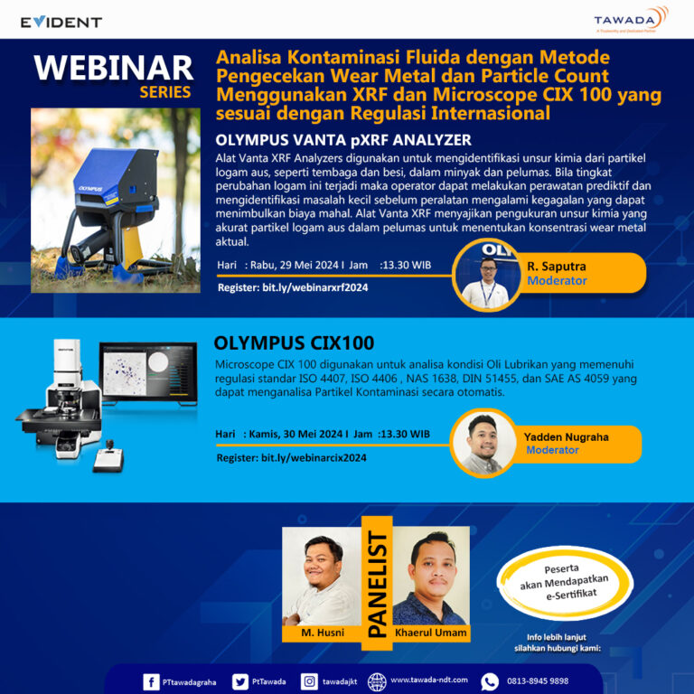 Webinar-Analisa Kontaminasi Fluida dengan Metode Pengecekan Wear Metal dan Particle Count ...